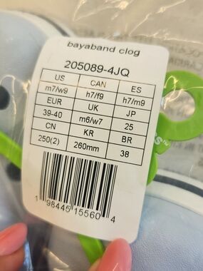 CROCS | Shoes | Crocs Womans Bayaband Clog In Light Size 9 Smaller Fit ...